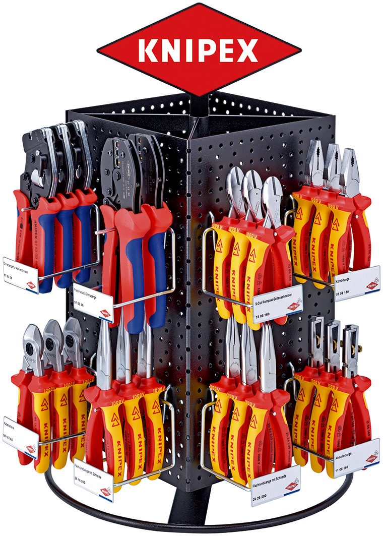 Rotary Sales Stand Without pliers | KNIPEX