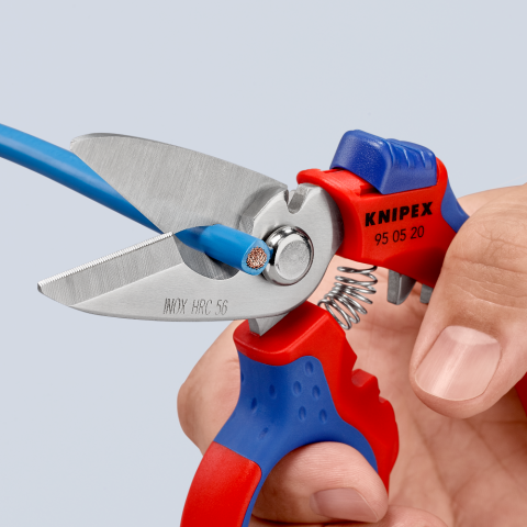 Angled Electricians' Shears | KNIPEX