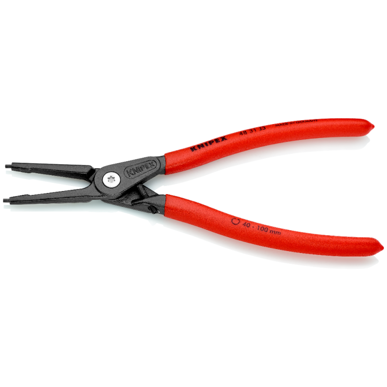 Precision Circlip Pliers For internal circlips in bore holes With overstretching limiter | KNIPEX
